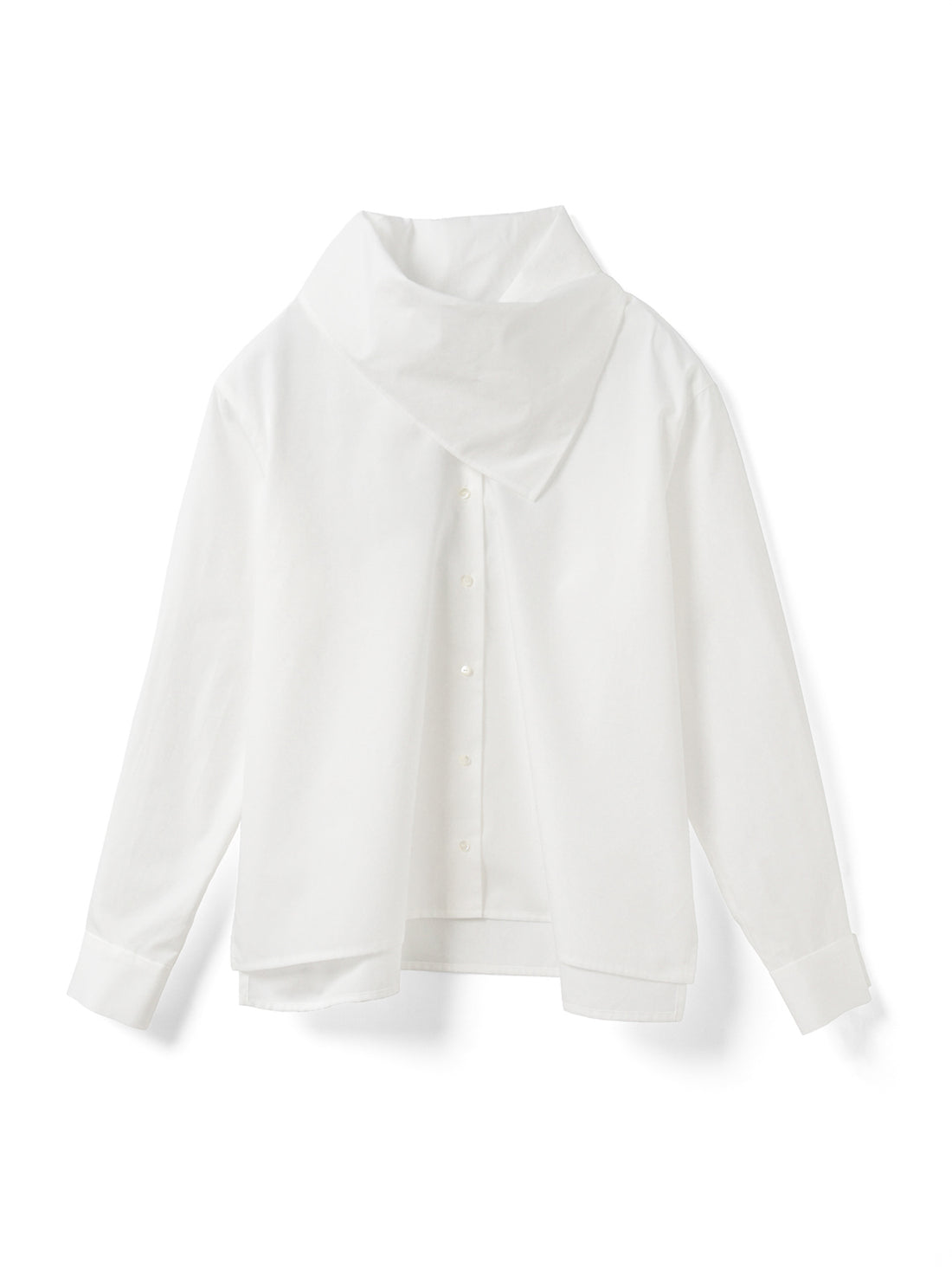 scarf collar shirt | 1-230148 – mizuiro ind